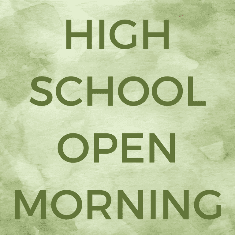 High School Open Morning | Washington Waldorf School