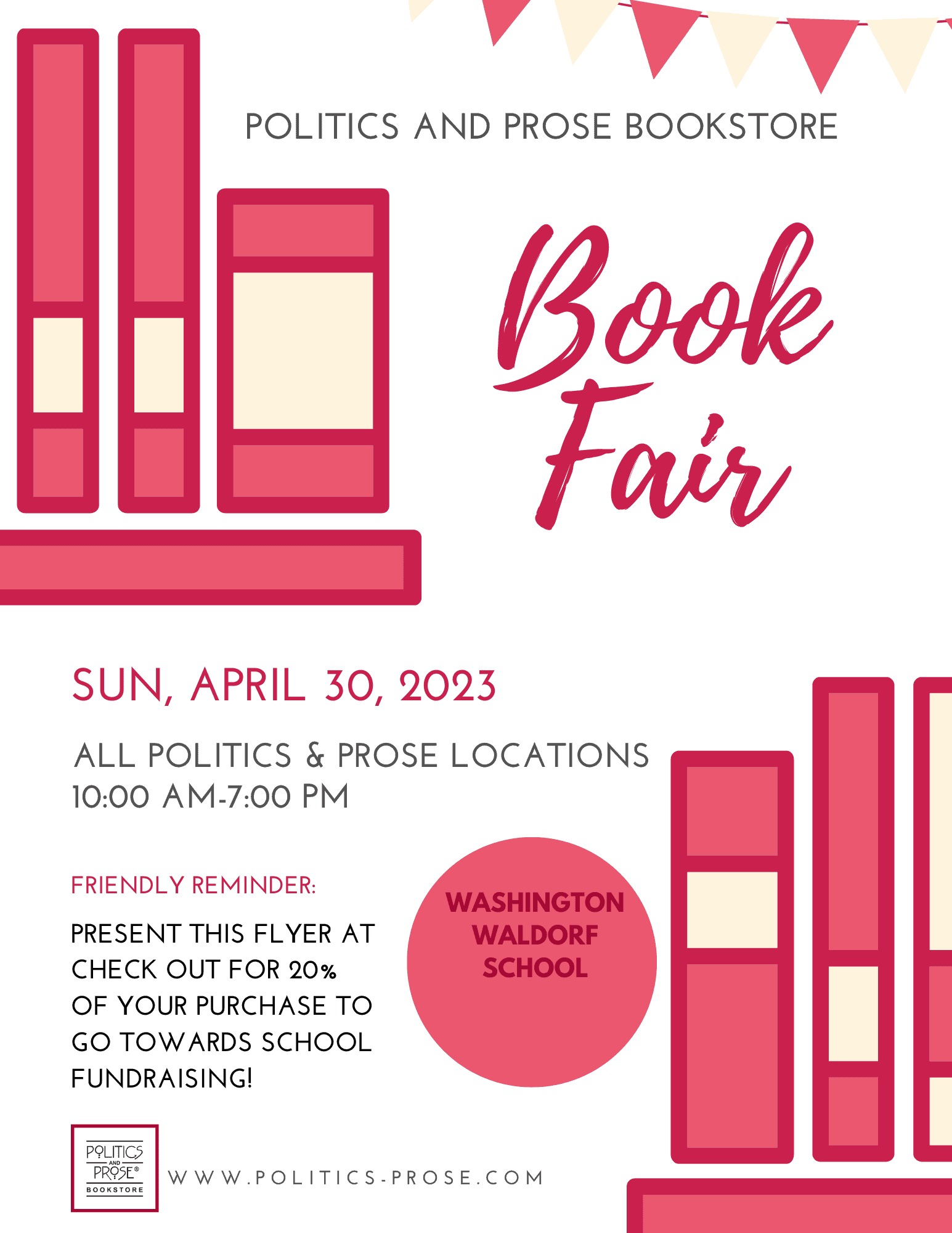 Politics & Prose Book Fair | Washington Waldorf School